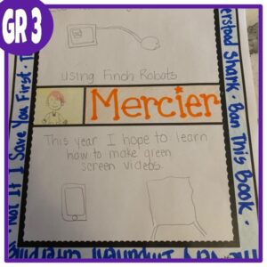 Library Goal Setting: Grades 3, 4 : vr2ltch