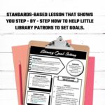 Library Goal Setting Bundle: K, 1, 2, 3, 4, 5, 6 : vr2ltch