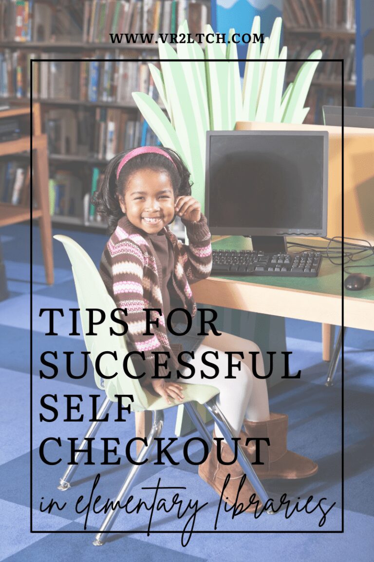 Tip for Successful Library Self Checkout : vr2ltch